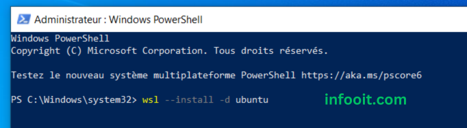 خاصية Windows Subsystem for linux لتشغيل لينكس علي ويندوز - INFOOIT