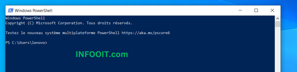شرح Windows PowerShell - INFOOIT