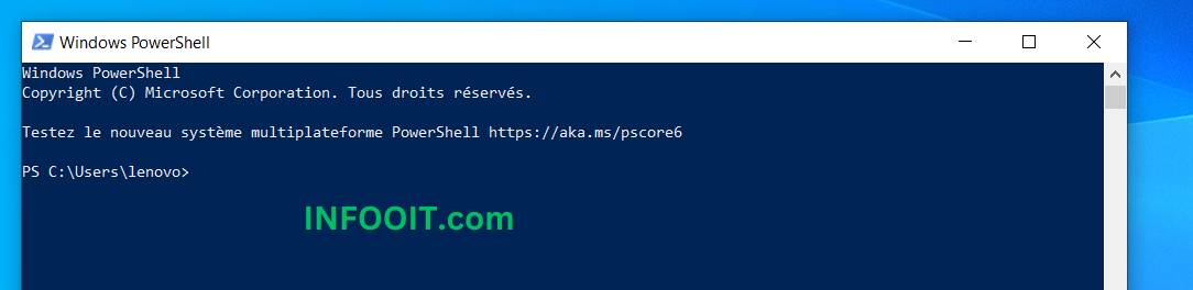 شرح Windows PowerShell - INFOOIT